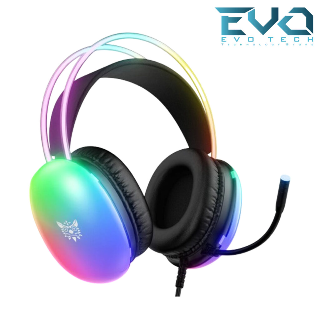 ONIKUMA X25 RGB Gaming Headset Black - Evo Tech - ايفو تك