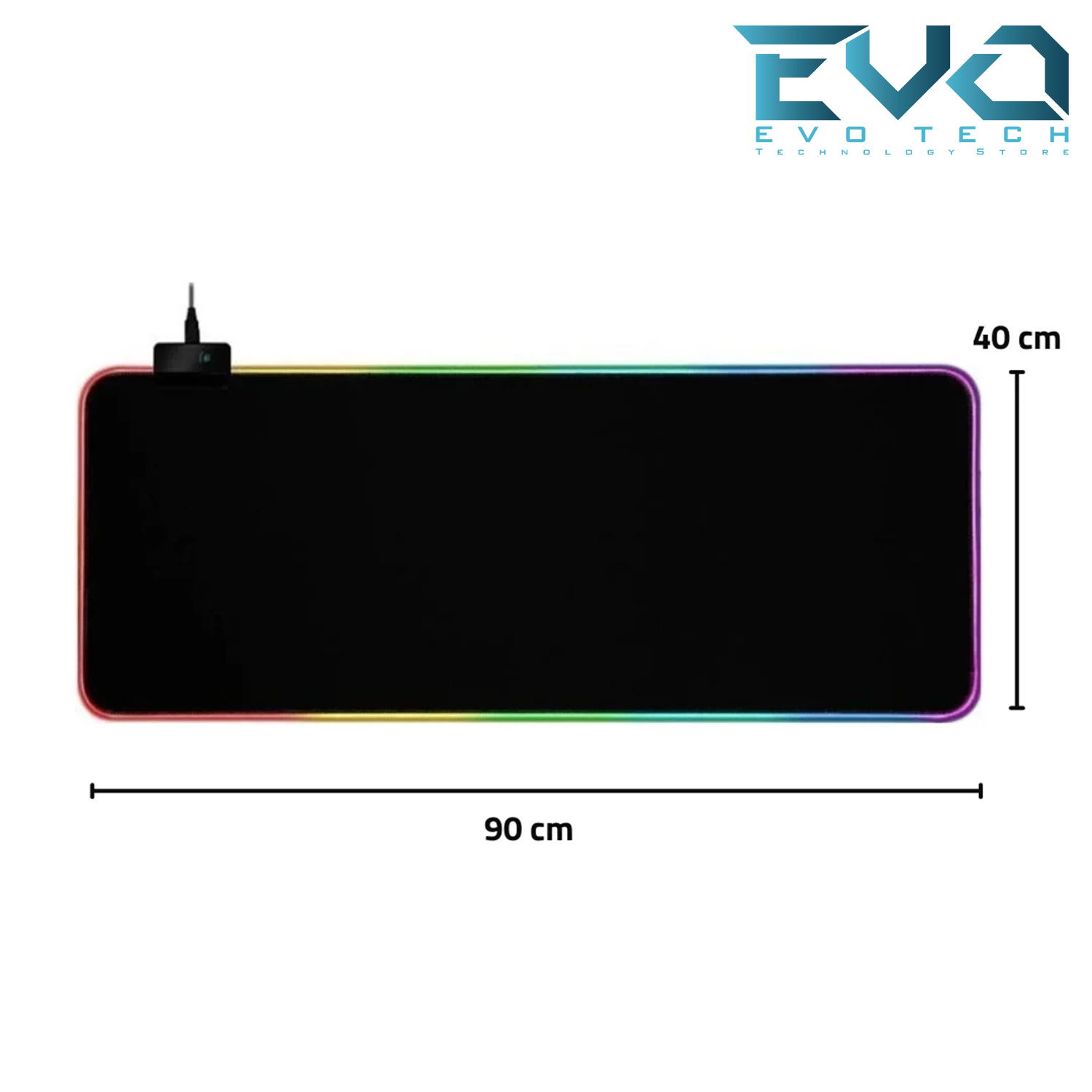 Gaming Mouse Pad SKIN 40cm × 90cm RGB - Evo Tech - ايفو تك