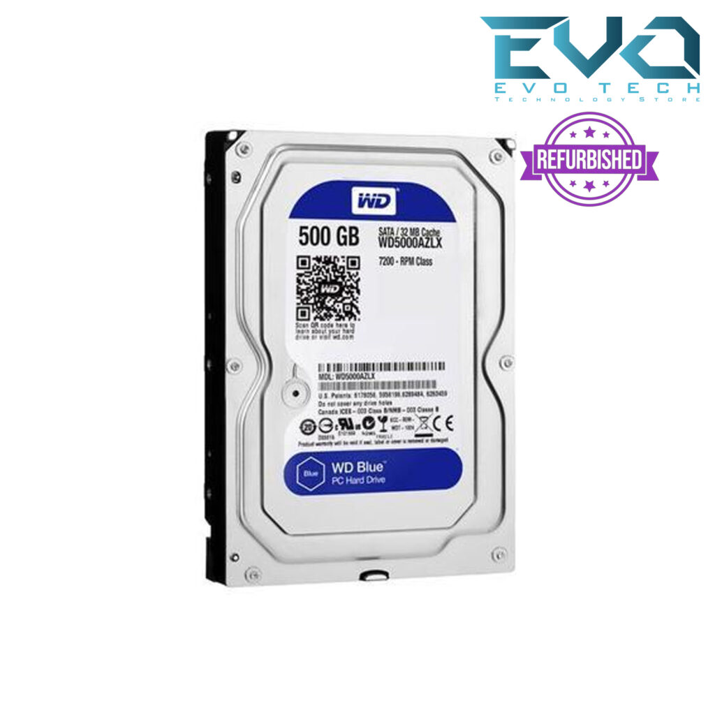 Western Digital WD 500GB INTERNAL DESKTOP HDD Refurbished 6 Month ...