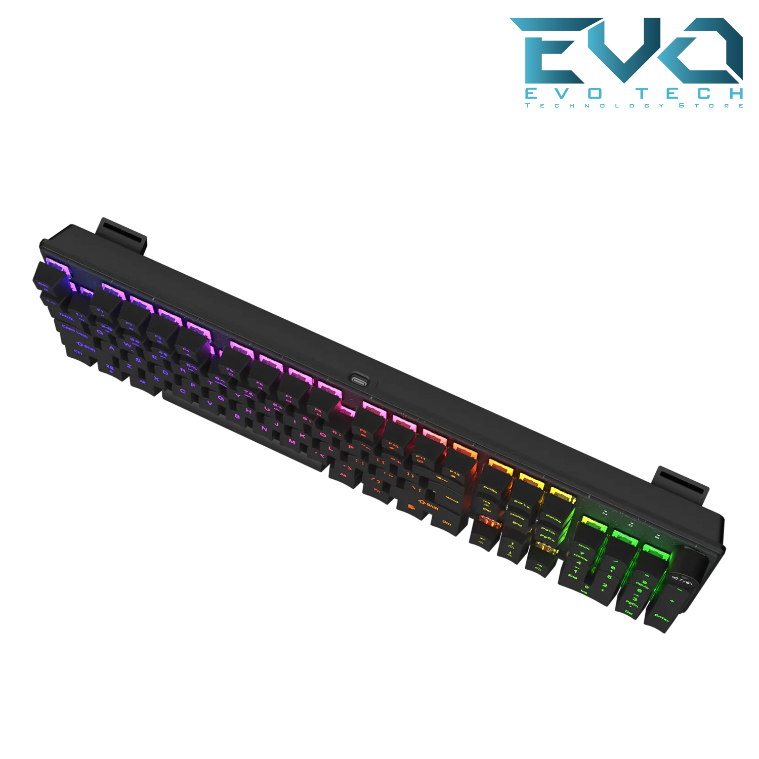 Meetion MK009RD Rainbow Hot Swappable Red Switch Arabic Wired ...